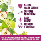 Natural cleanse apple cider vinegar gummies