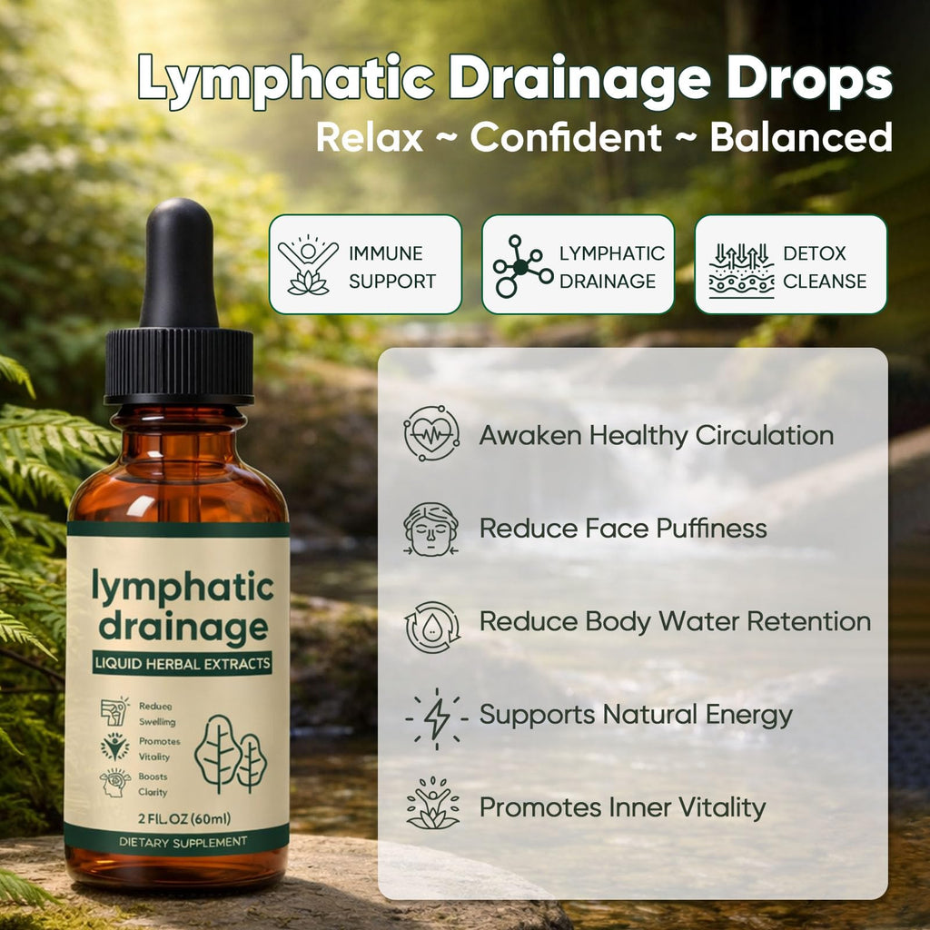 natural cleanse lymphatic drainage drops
