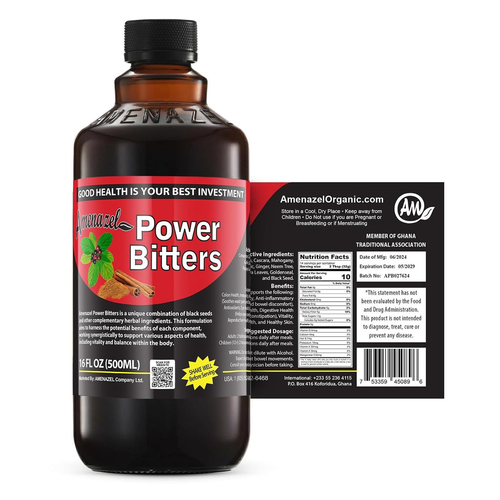 natural cleanse with Amenazel bitters