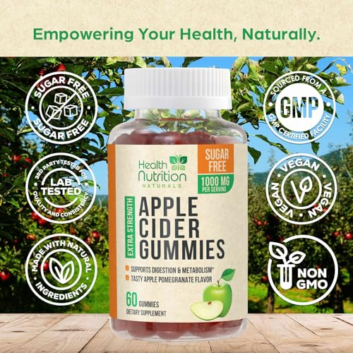 natural cleanse with apple cider gummies