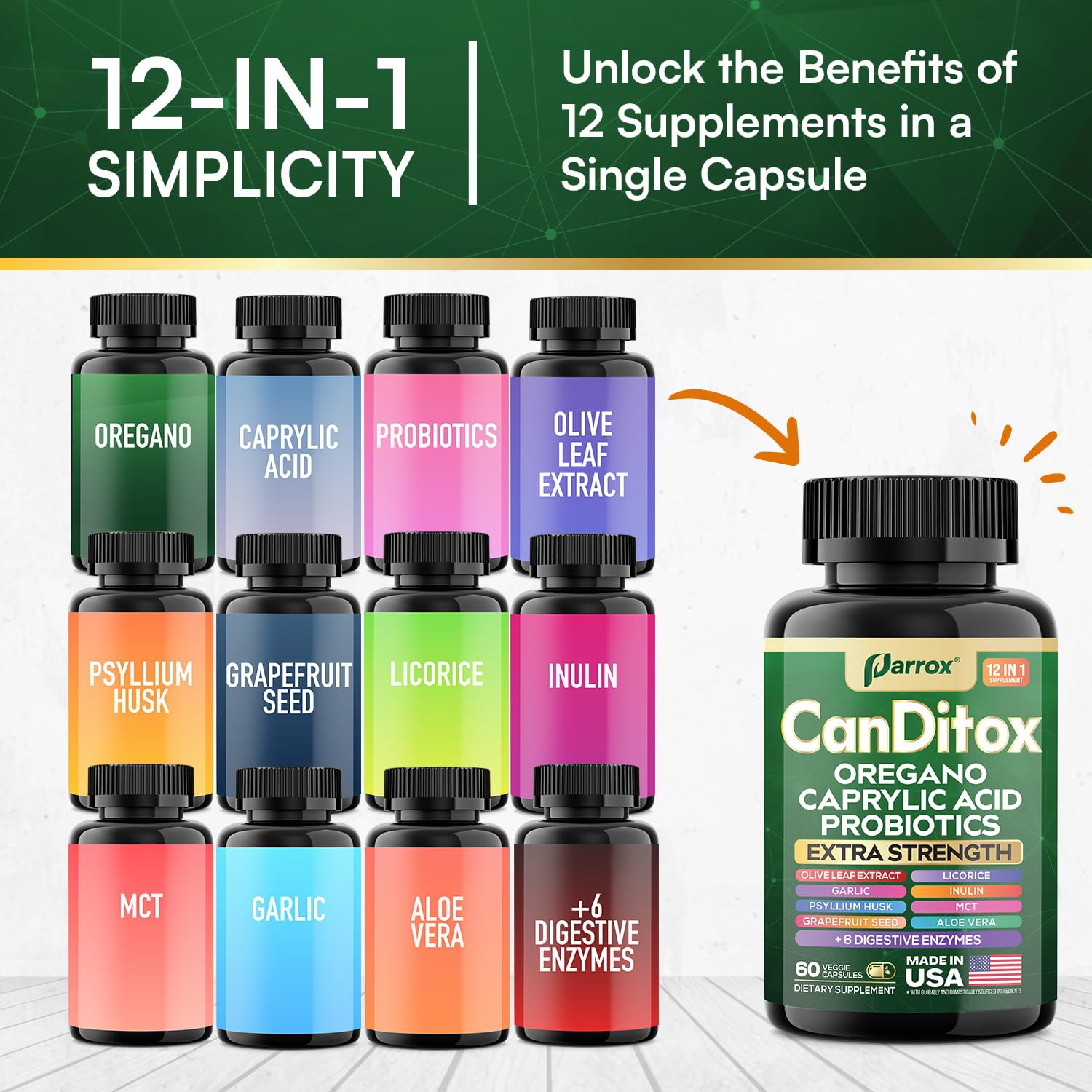 Natural cleanse with Canditox Oregano