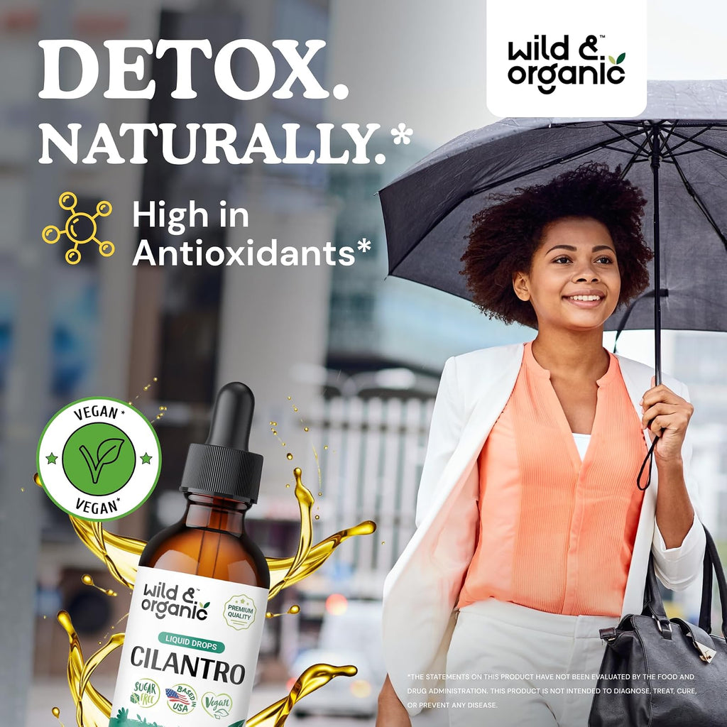 natural cleanse with cilantro extract