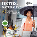 natural cleanse with cilantro extract