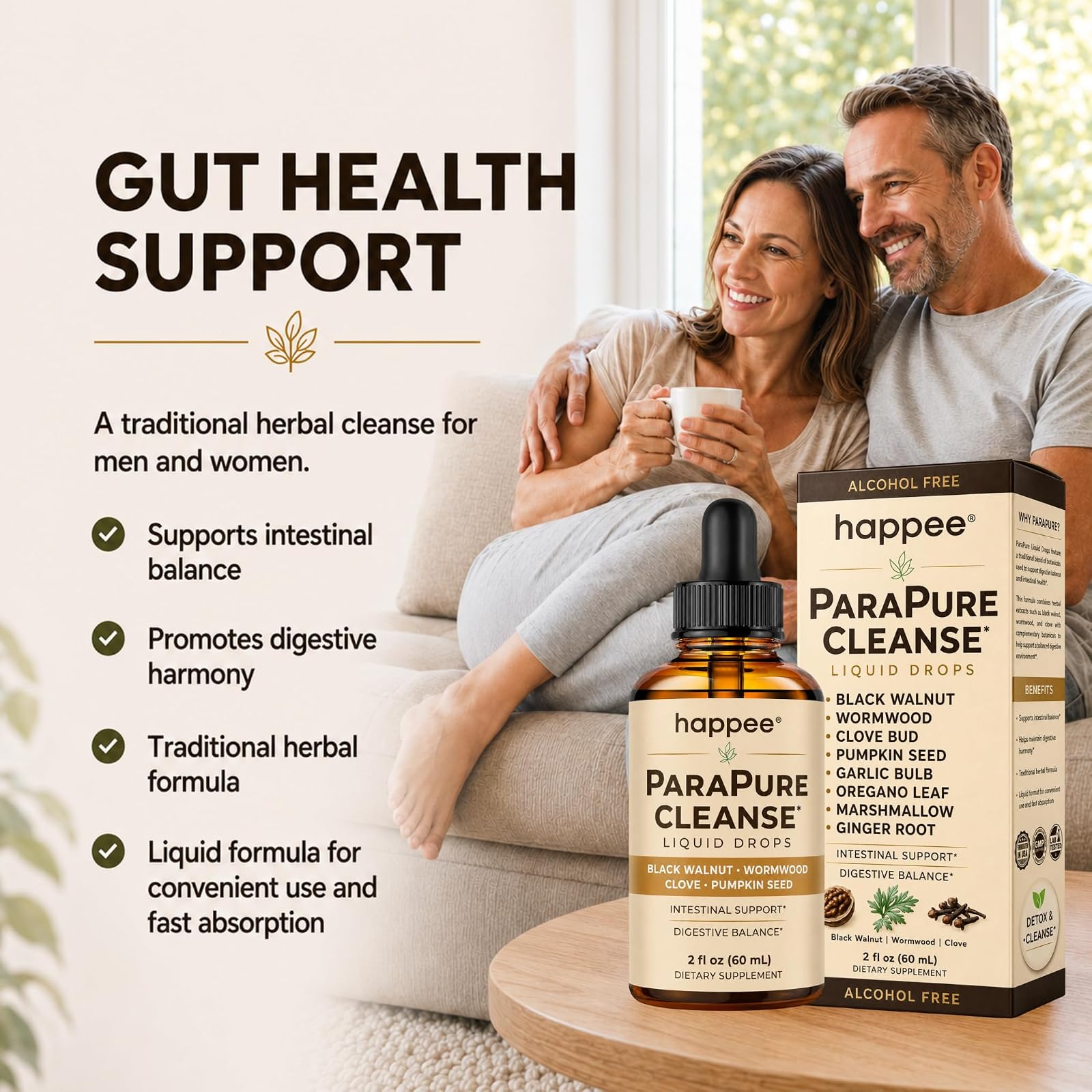 Natural cleanse with Happee ParaPure