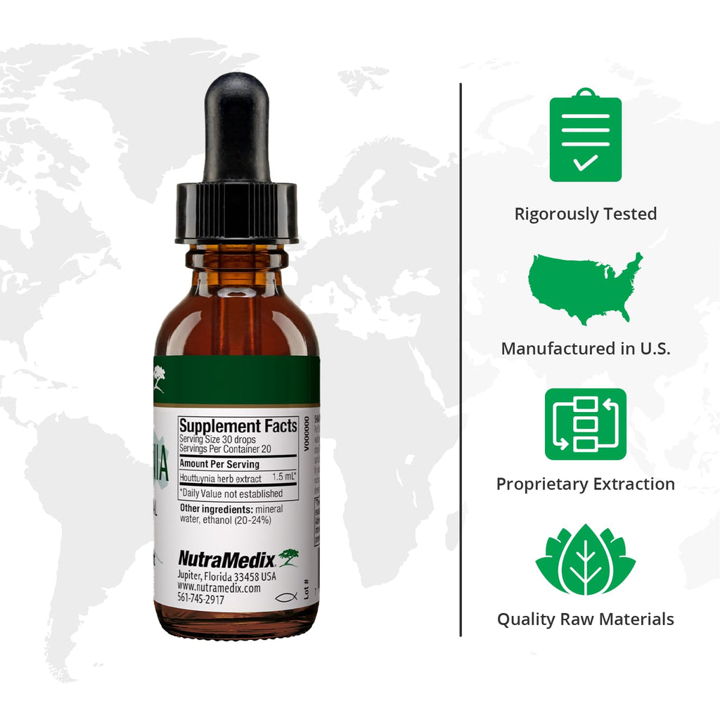 natural cleanse with Houttuynia extract
