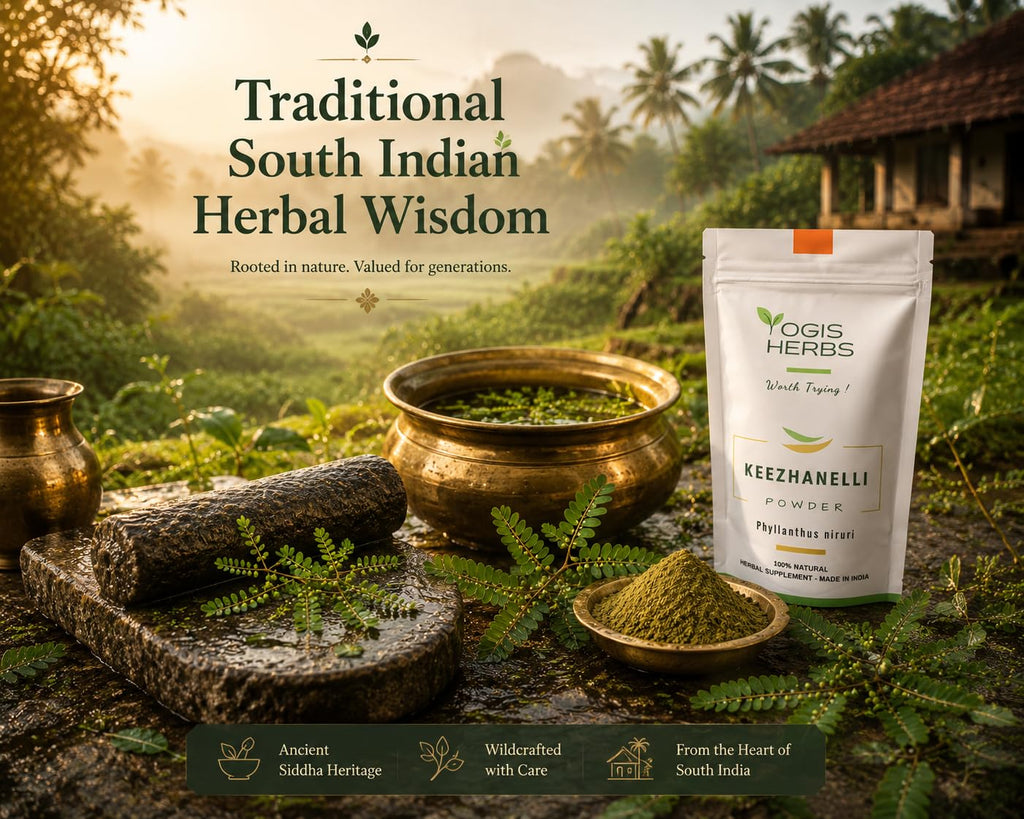 Natural cleanse with Keezhanelli powder