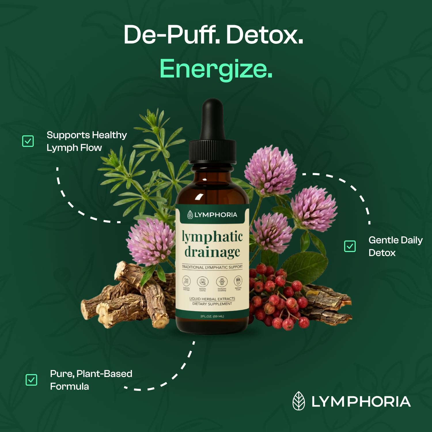 natural cleanse with lymphatic drops