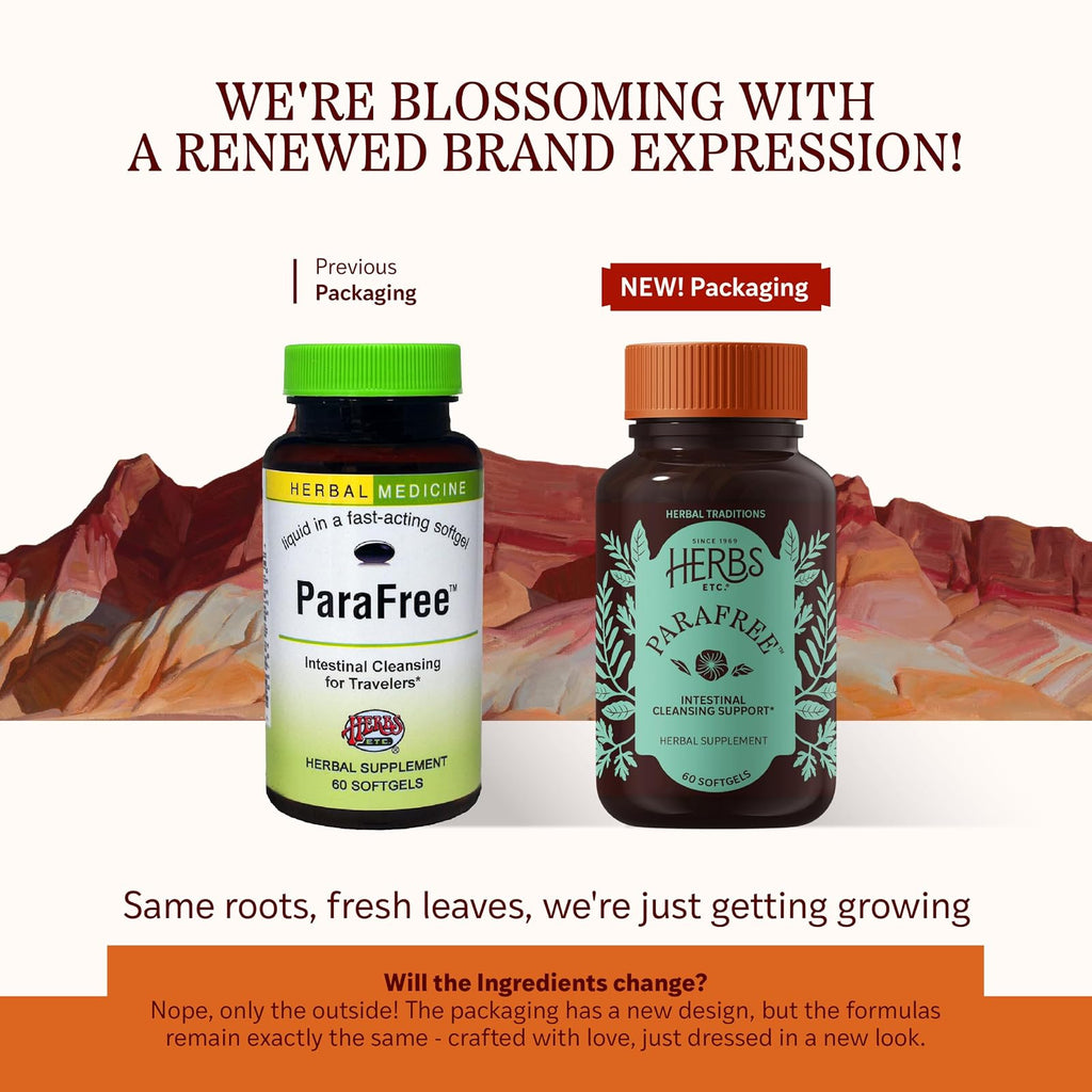 natural cleanse with ParaFree Softgels