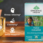 natural cleanse with tulsi tea