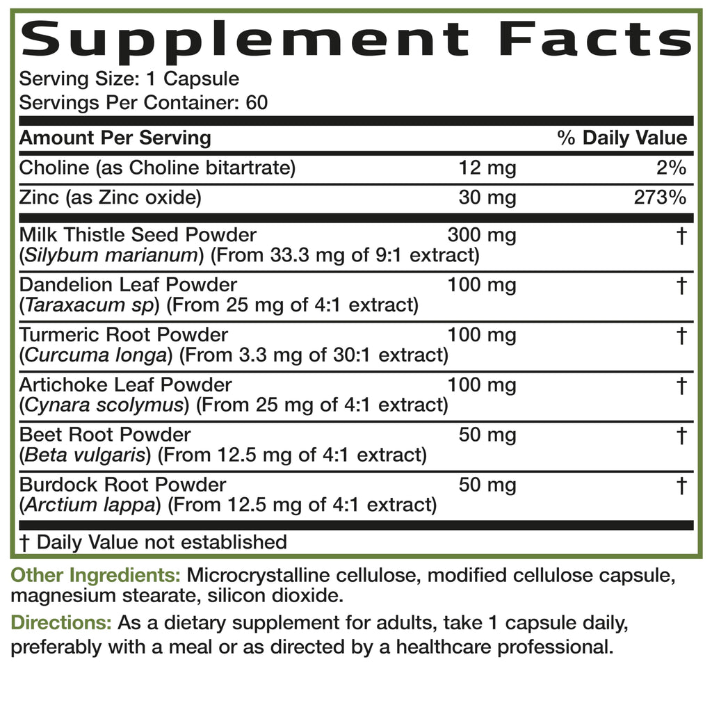 natural cleansing formula for liver support