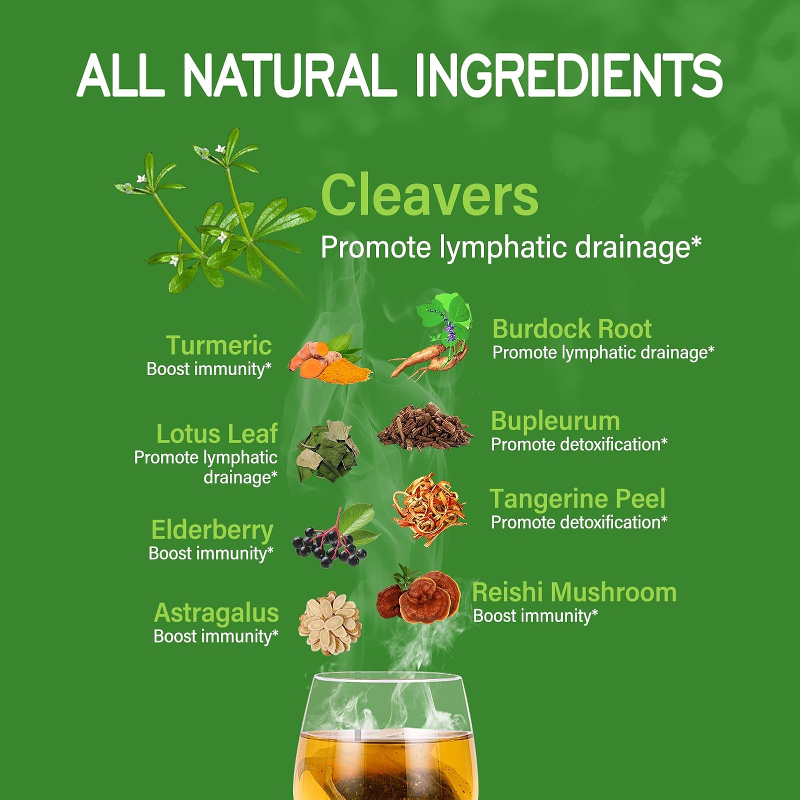natural cleavers herb infusion