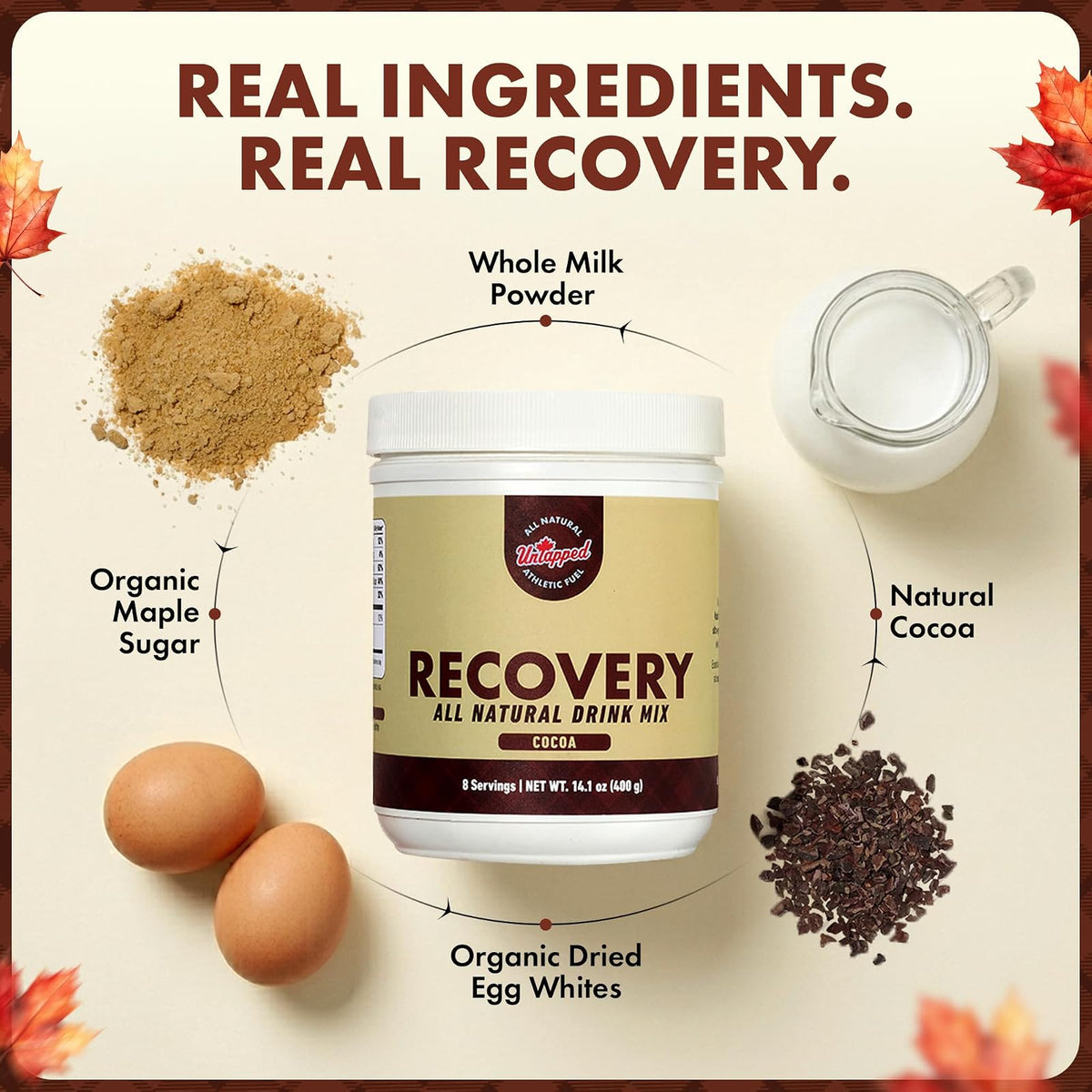 natural cocoa drink mix for athletes