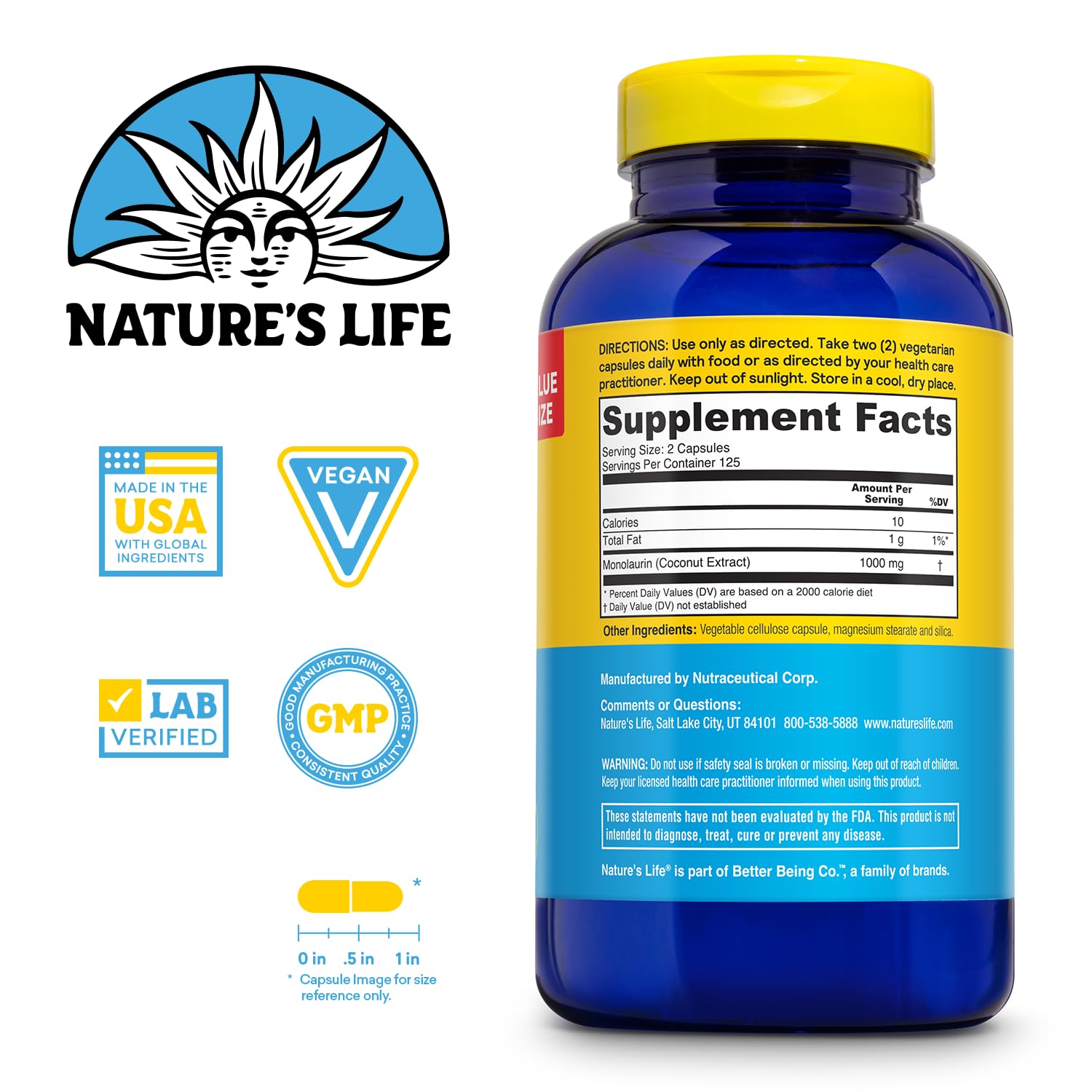 natural coconut source Monolaurin benefits