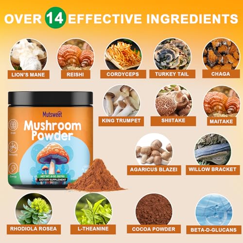 natural coffee alternative with mushrooms