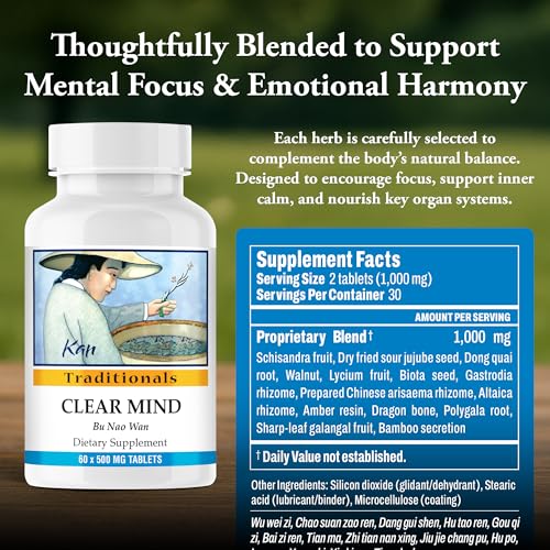 natural cognitive clarity herbal blend