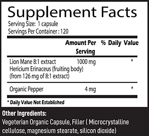Natural cognitive enhancement mushrooms
