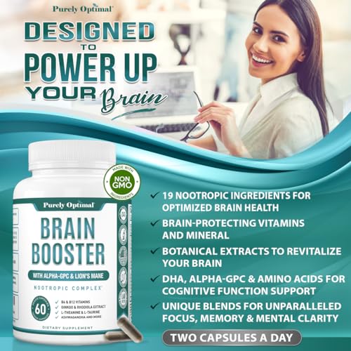 Natural cognitive enhancement vitamins