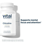 Natural cognitive enhancer Citicoline 60 count