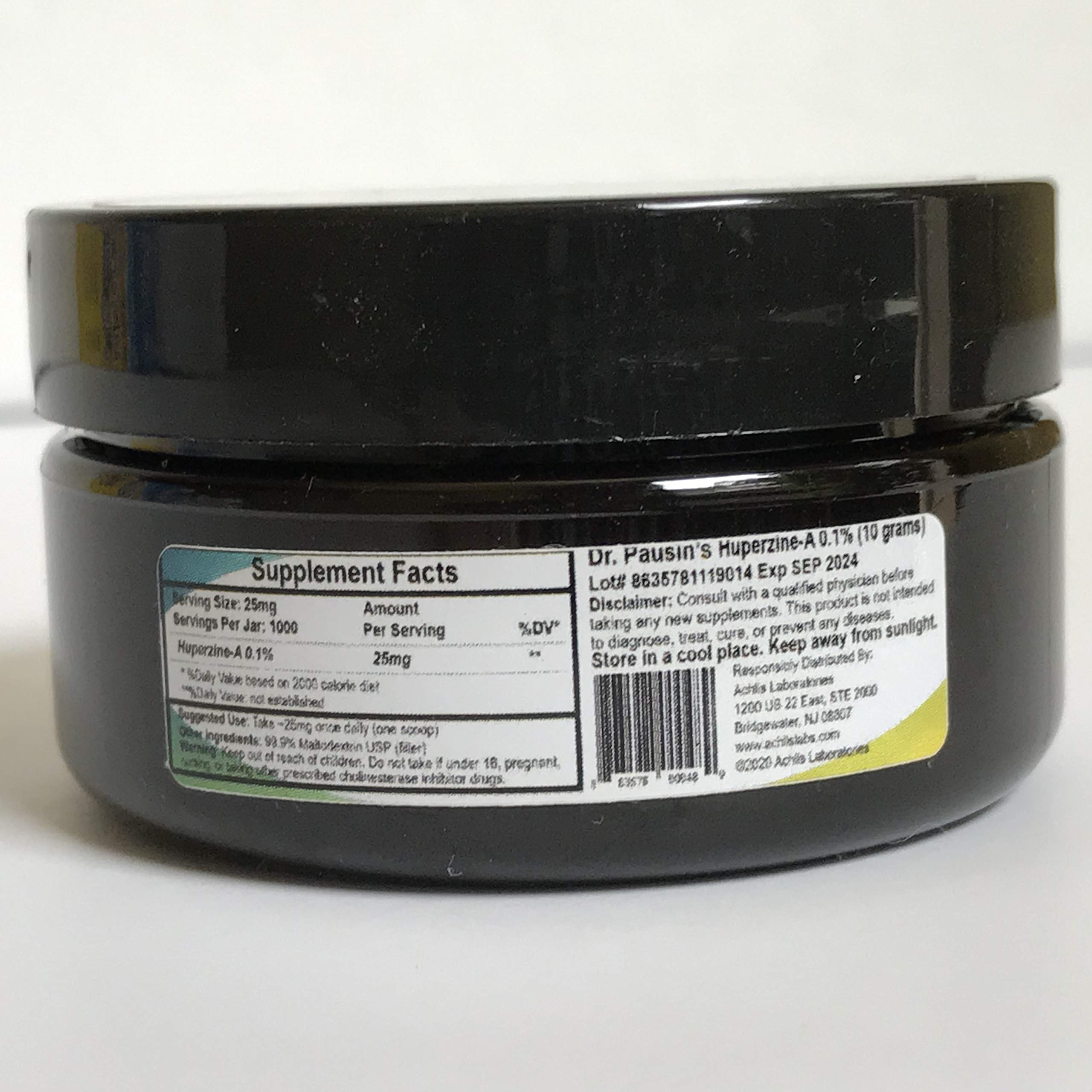 Natural cognitive enhancer Huperzine-A