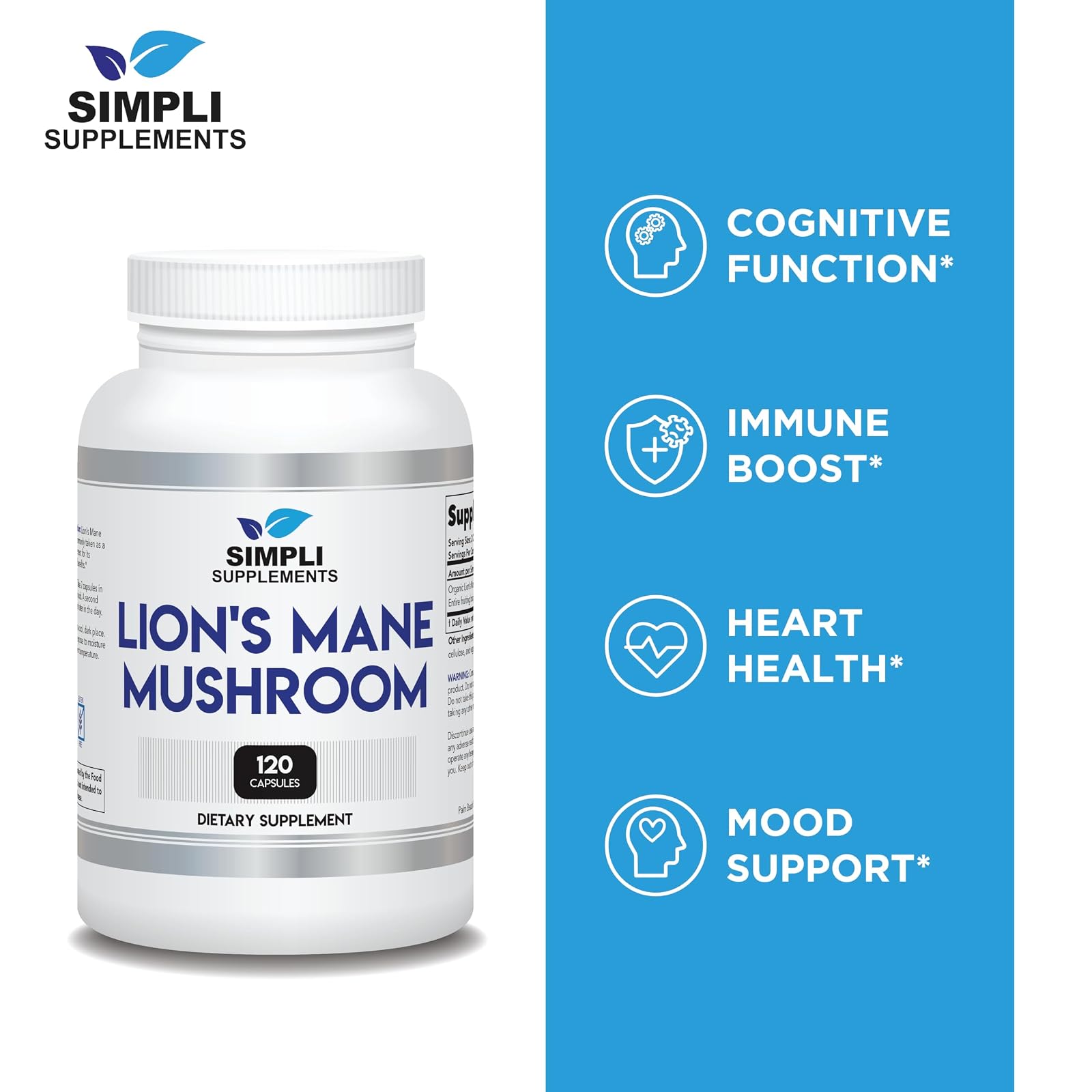 Natural cognitive support capsules