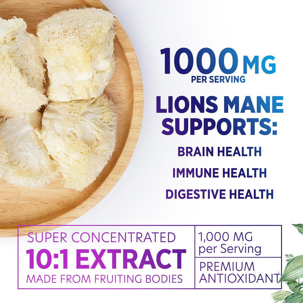 natural cognitive support Lion's Mane
