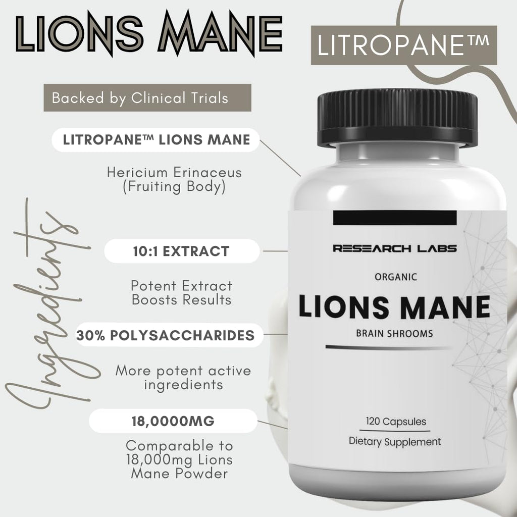 natural cognitive support lion's mane