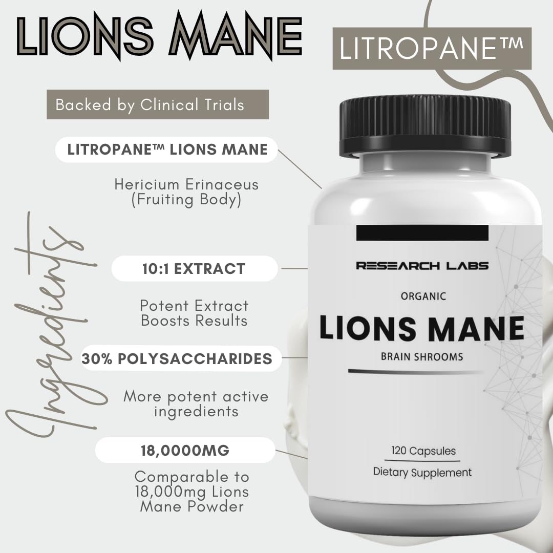 natural cognitive support lion's mane