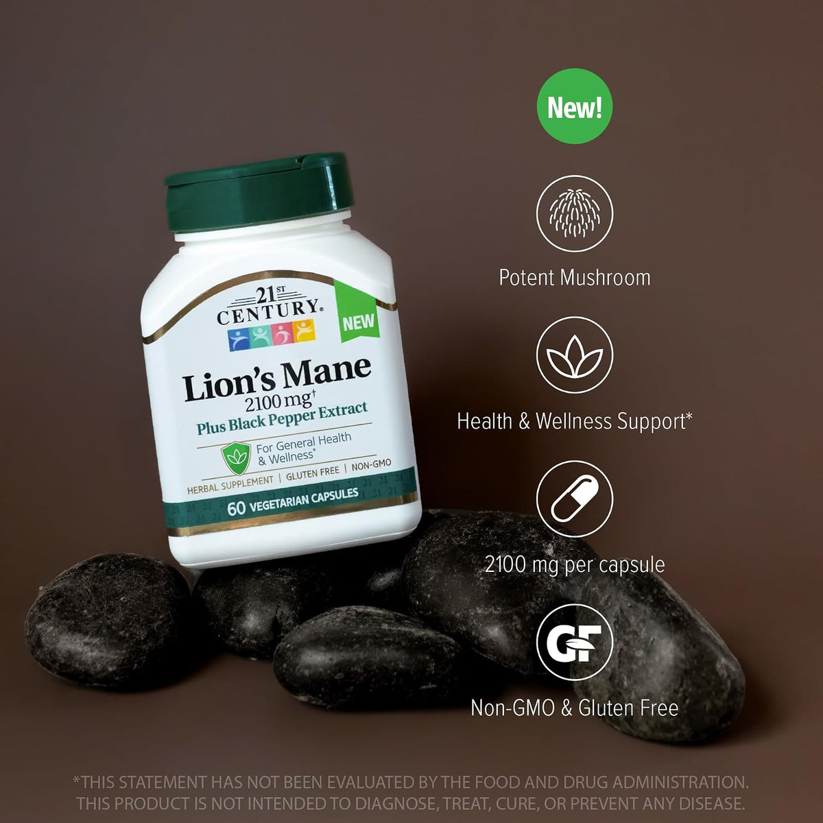 Natural cognitive support Lion's Mane