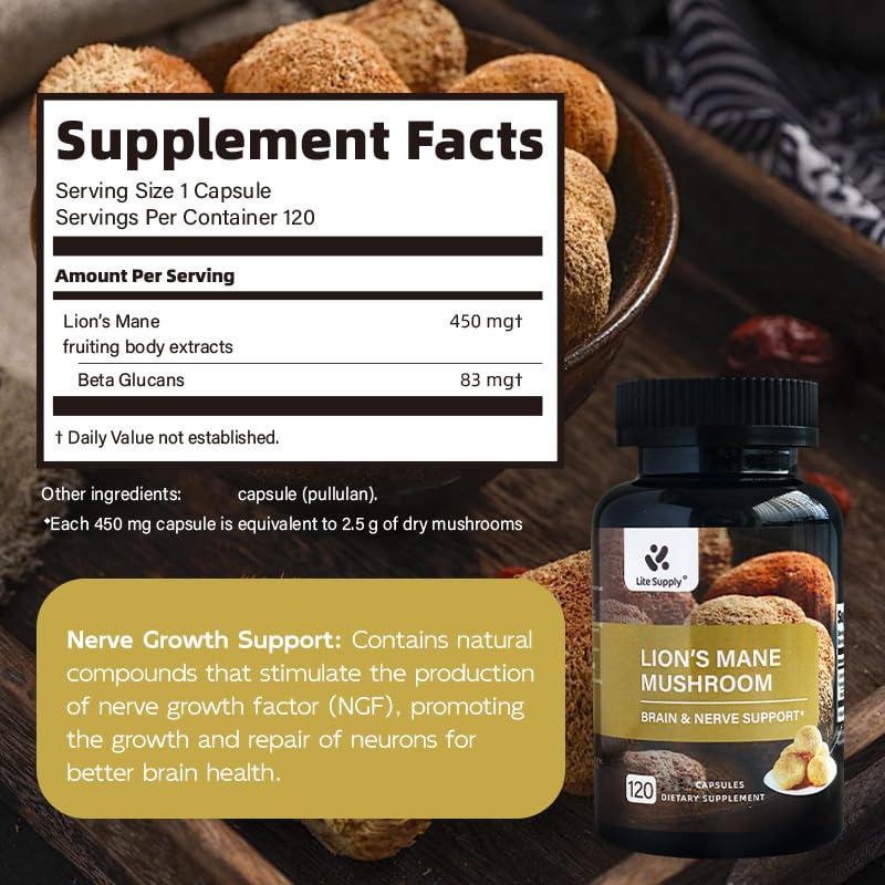 natural cognitive support Lion's Mane