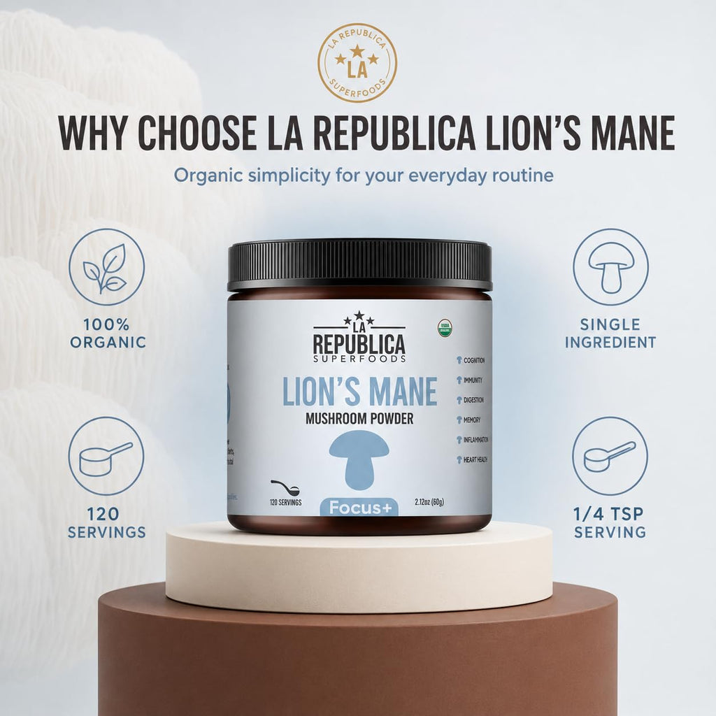 natural cognitive support Lion's Mane