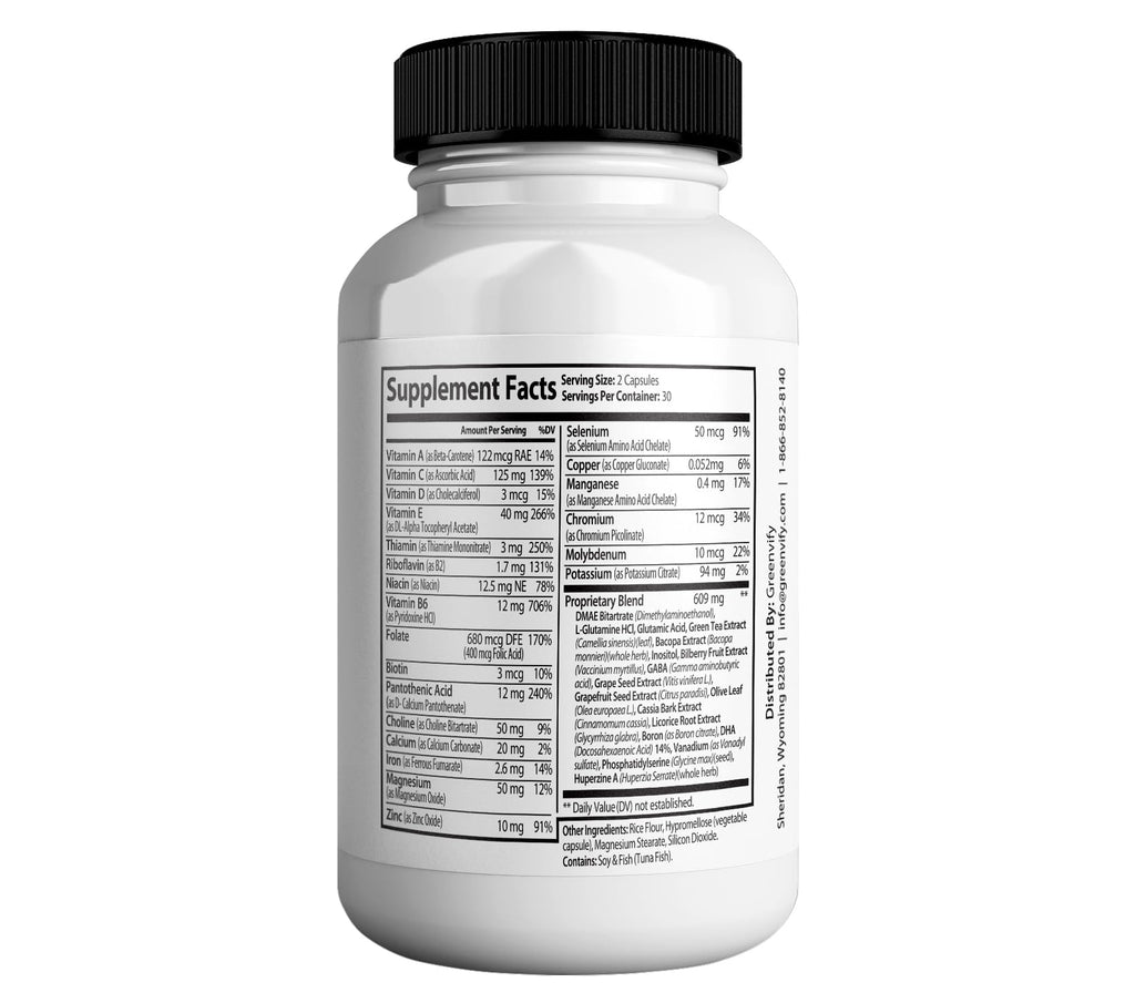 natural cognitive support supplements Canada