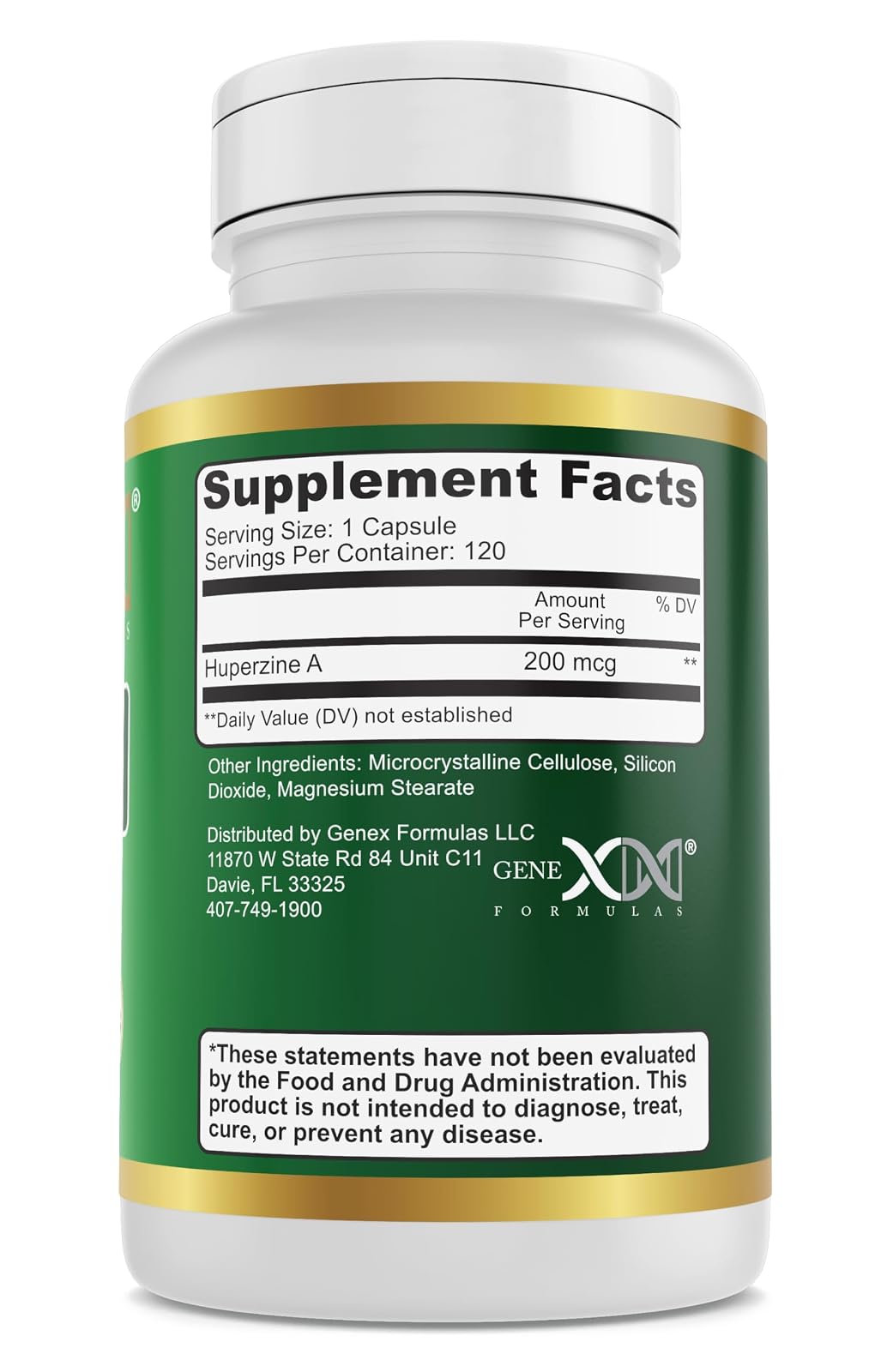 Natural cognitive support with Huperzine A