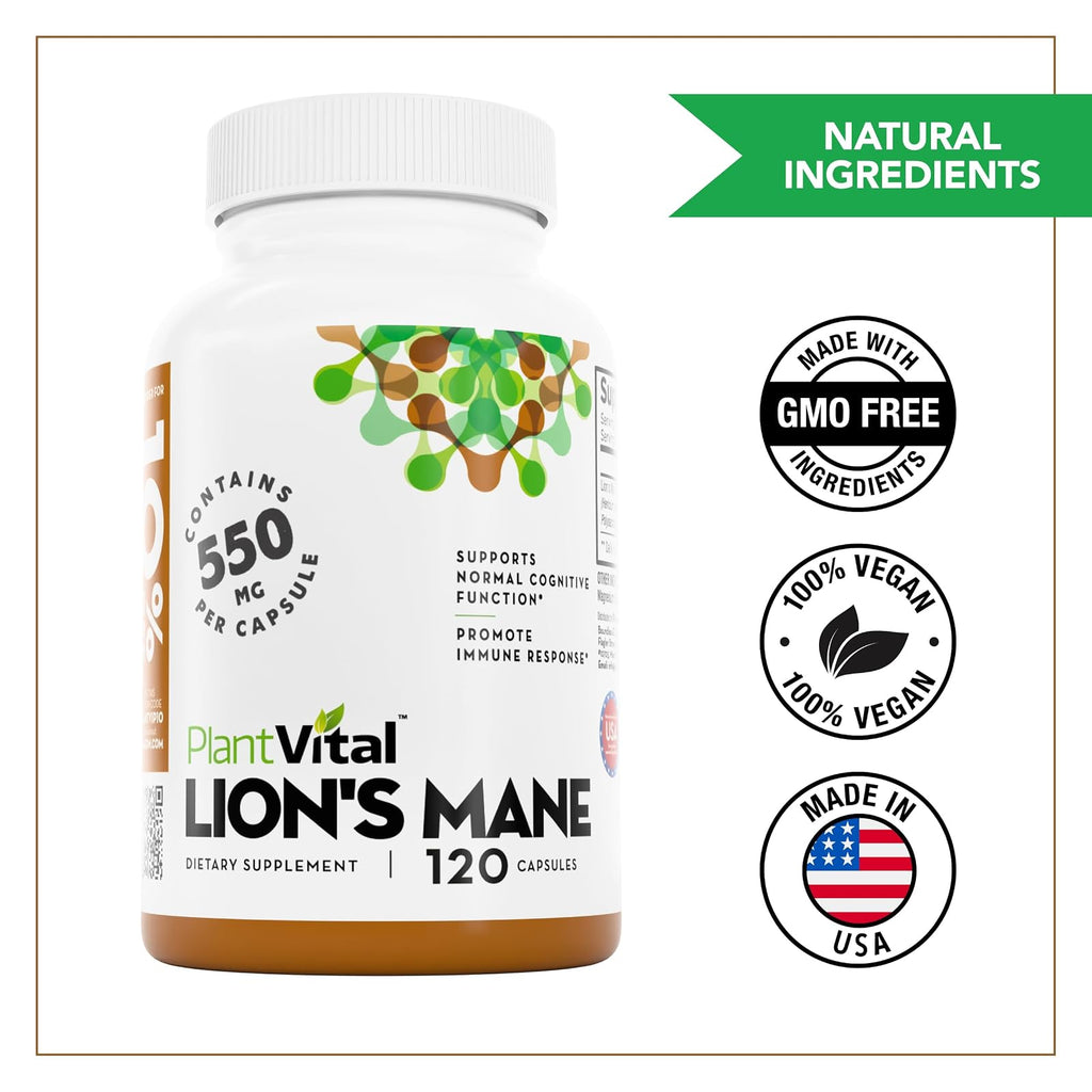 Natural cognitive support with Lion's Mane
