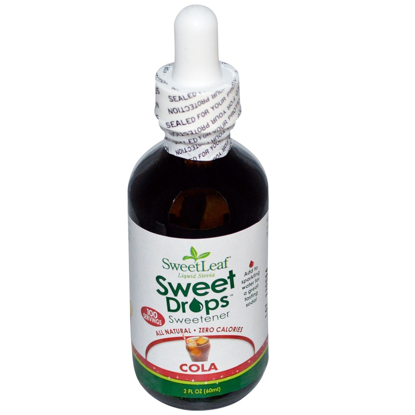 natural cola stevia sweetener drops