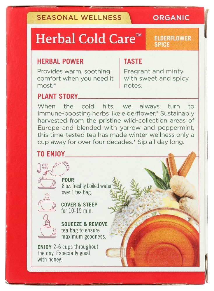 natural cold care tea blend