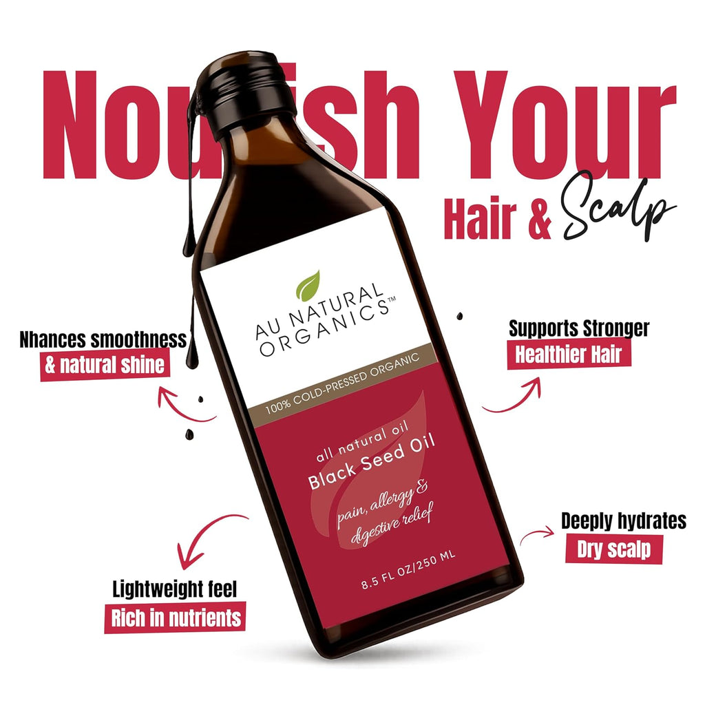 natural cold-pressed black seed oil