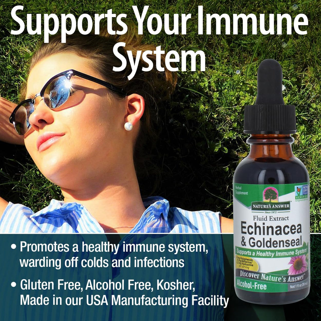 Natural cold relief with Echinacea
