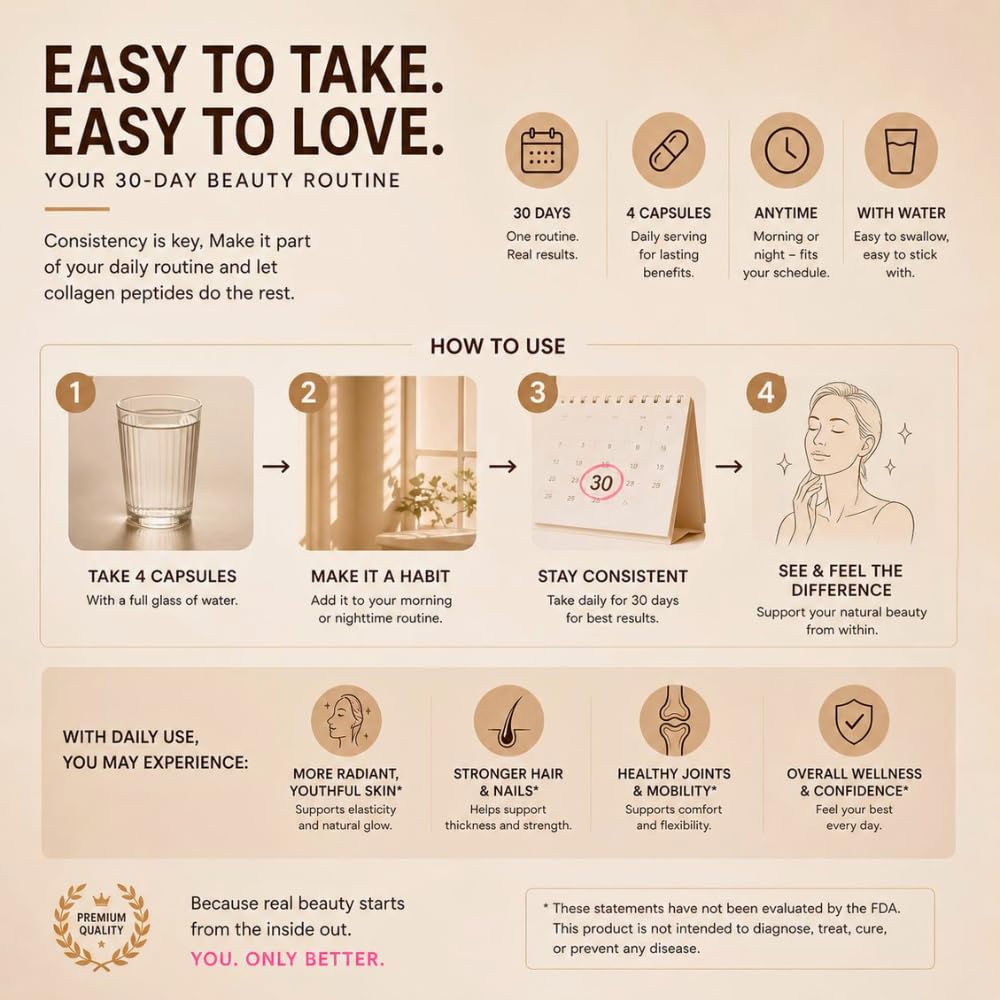 Natural collagen for healthy hair