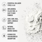 Natural collagen peptides for beauty