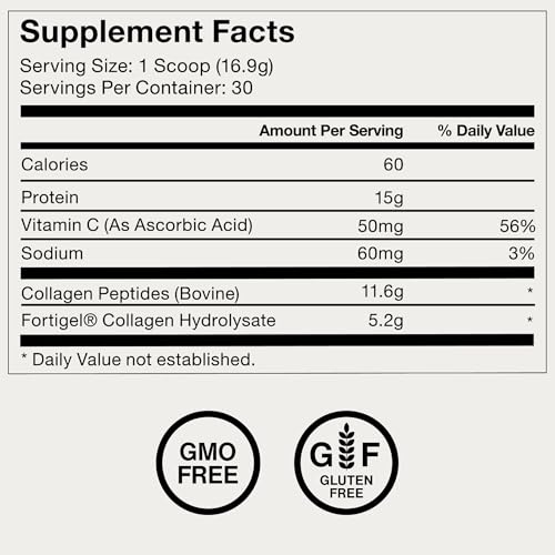 Natural collagen peptides for healthy hair