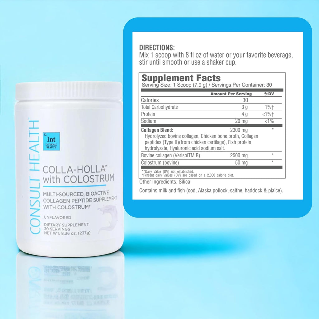 Natural collagen peptides for healthy hair
