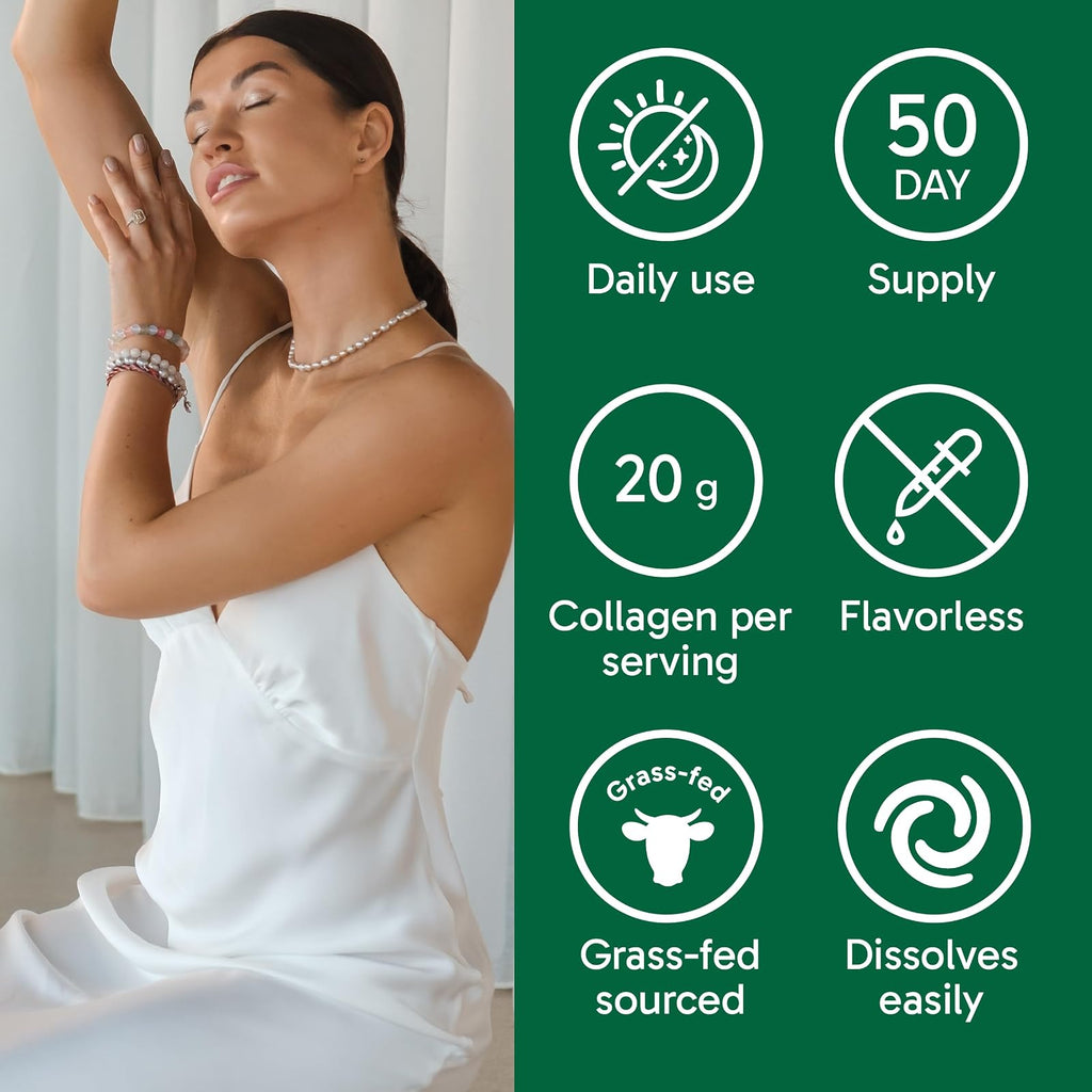 Natural collagen peptides for recovery