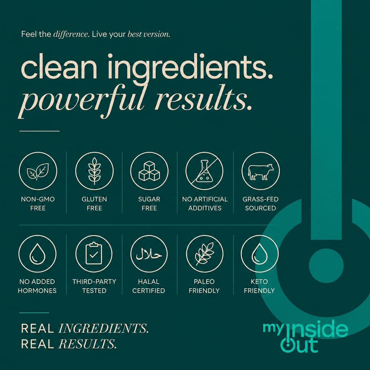 Natural collagen peptides powder for beauty