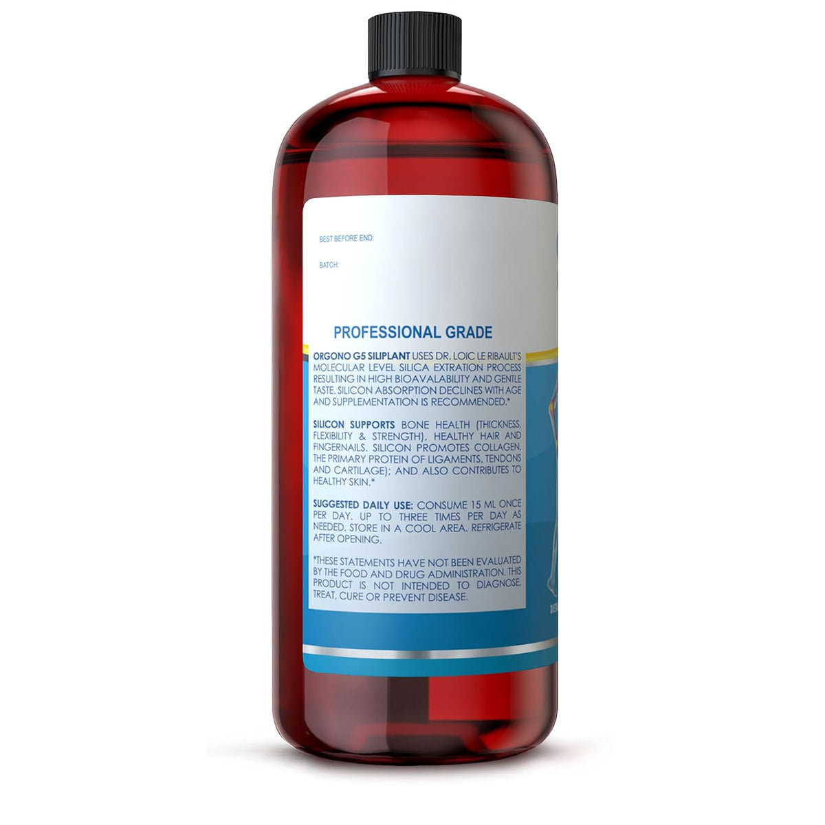 Natural collagen peptides supplement
