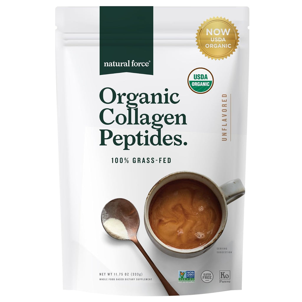 natural collagen peptides unflavored powder