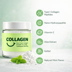 Natural collagen powder for hair