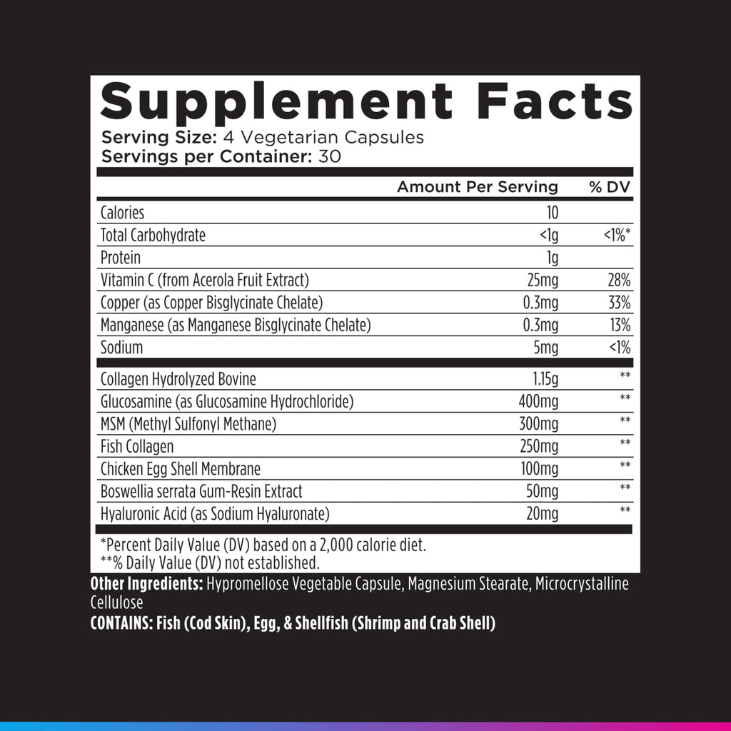 Natural collagen source for hair and nails