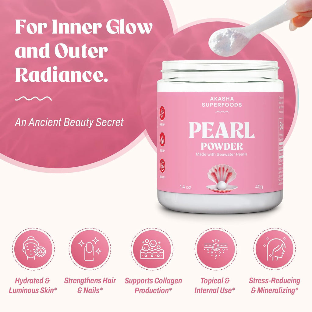 natural collagen source pearl powder