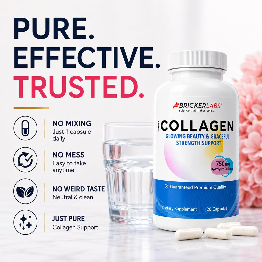 Natural collagen supplement for hair