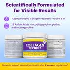 Natural collagen supplement for healthy skin